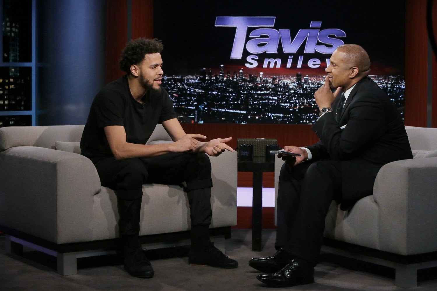 J. Cole sits with Tavis Smiley on PBS — Dreamville